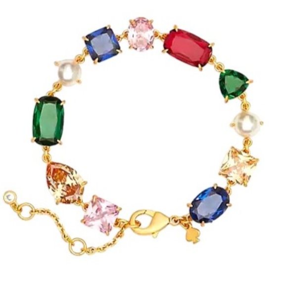 kate spade | Jewelry | Copy Kate Spade Candy Shop Gemstone Bracelet ...